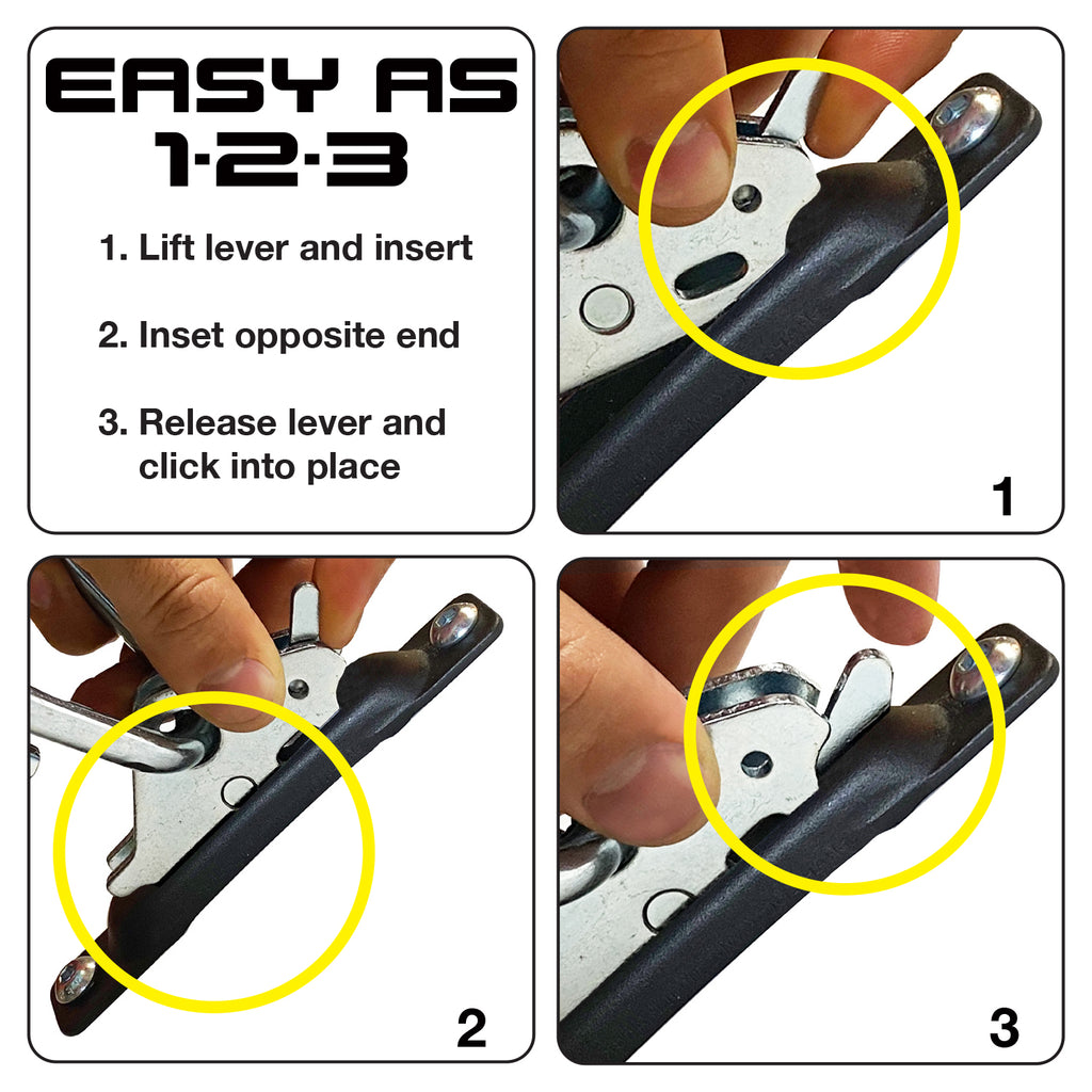 SNAP-LOC E-Track O-Ring Multi-Purpose Tie-Down for Hook-Straps, Rope ...