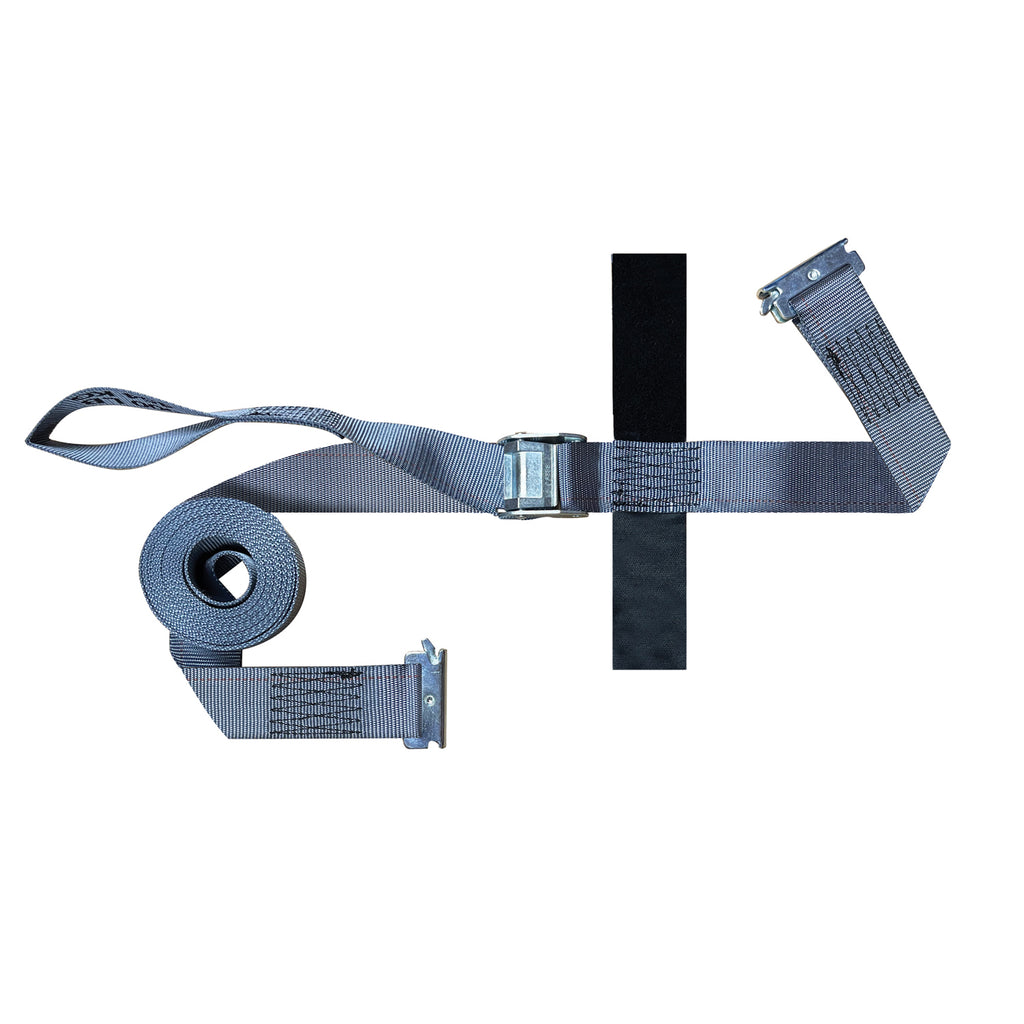 SNAP-LOC 2 in x 16 ft E-Track Cam Strap Tie-Down 2,500 lb Gray – SNAP ...